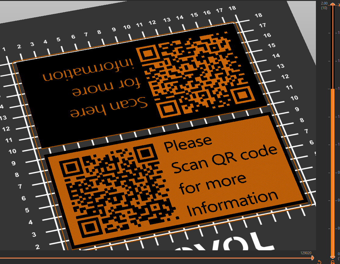 LED sign with interchangeable 150x75mm plaque by illegible | Download ...