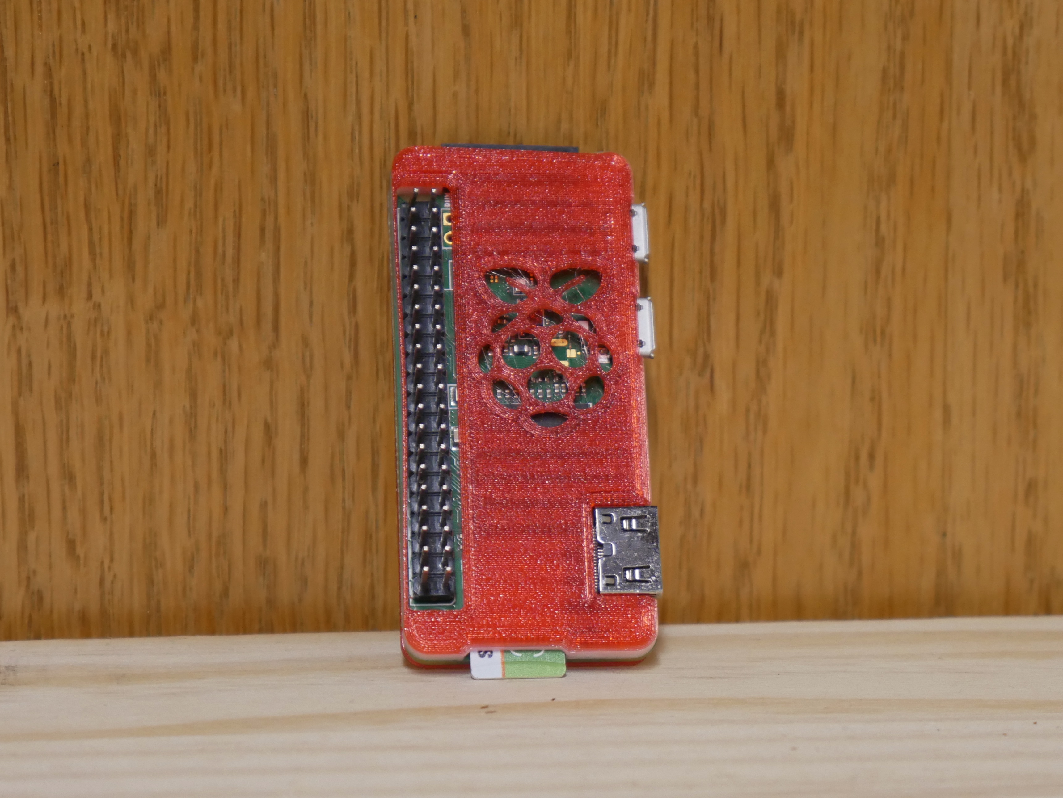 Slim snap-fit case for Raspberry Pi Zero W2 with headers by ...