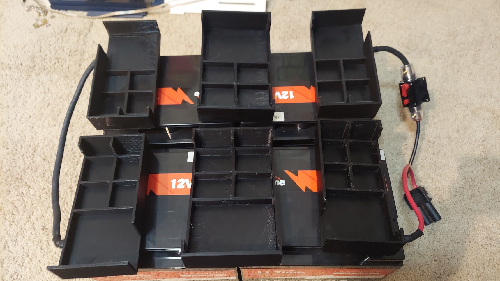 LiTime 50Ah Battery Terminal Cover and Stacking Bracket by ValleyGeek ...