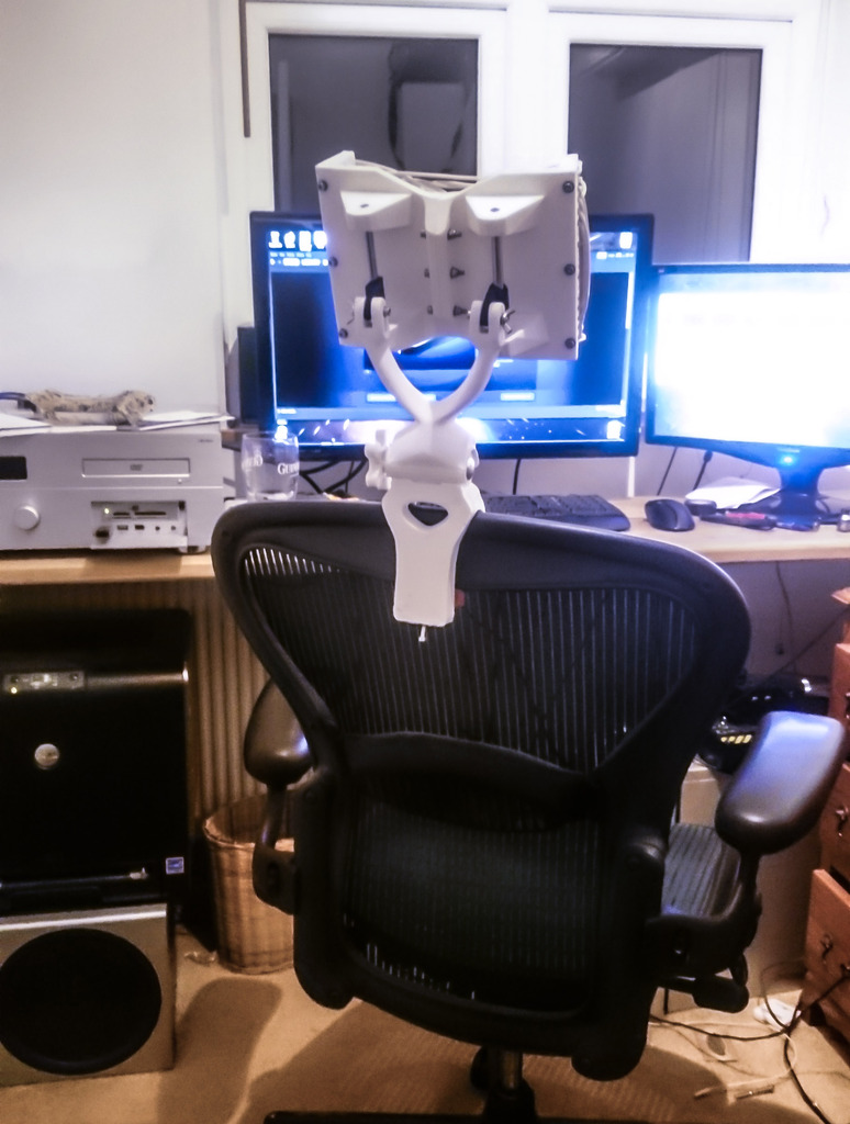 Herman Miller Aeron Headrest by Hexitex | Download free STL model ...