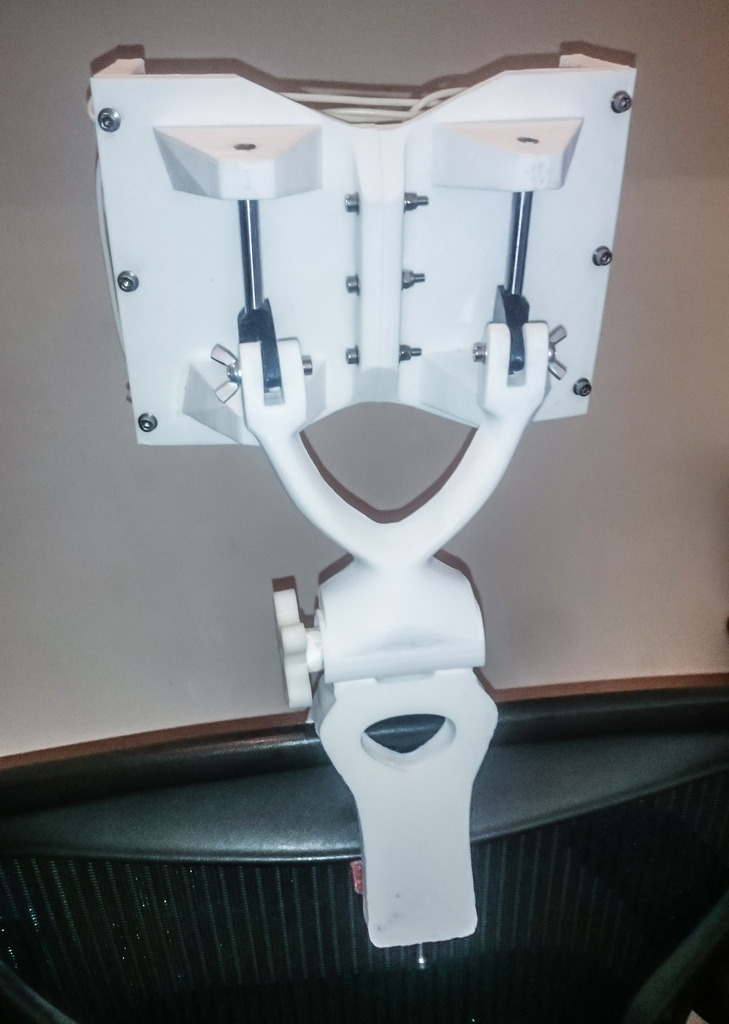 Herman Miller Aeron Headrest by Hexitex | Download free STL model ...