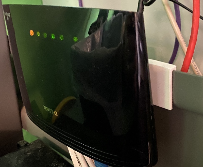 D-Link Network Switch mounting plate by b1tshifter | Download free STL ...