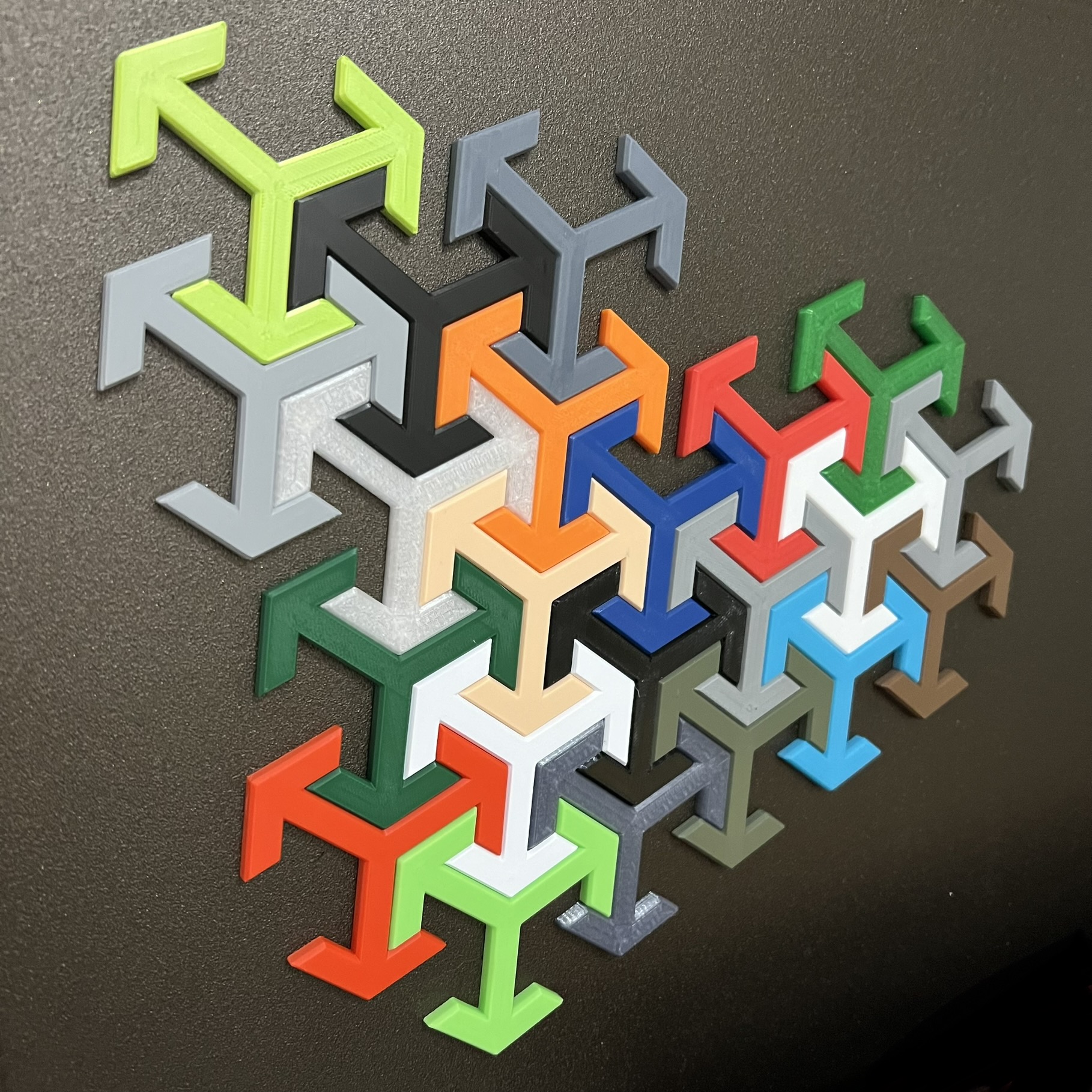Magnetic Mosaic Tiles by Brace91 | Download free STL model | Printables.com