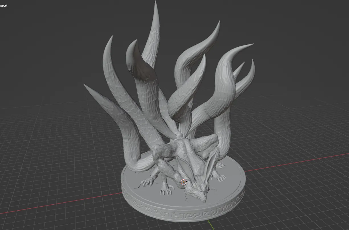 Kurama 9-Tail Beast by JBear40_ | Download free STL model | Printables.com