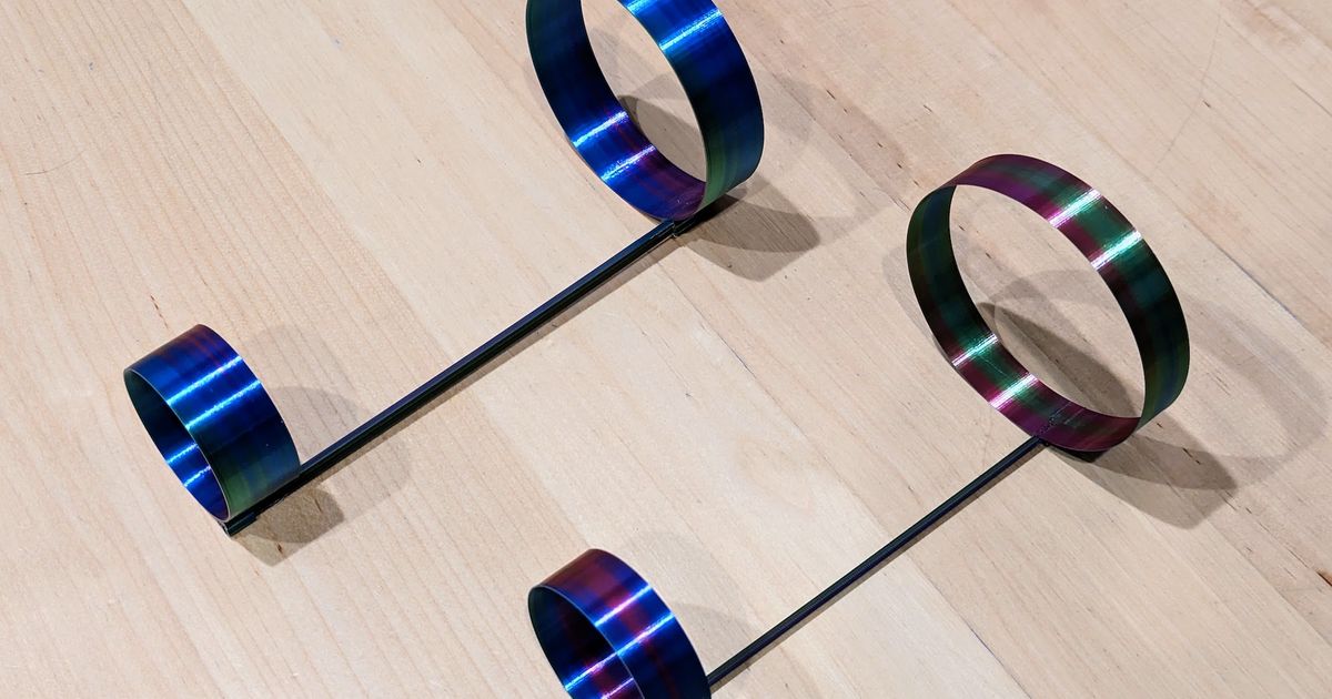 Hoop Glider by Ian Foulds | Download free STL model | Printables.com