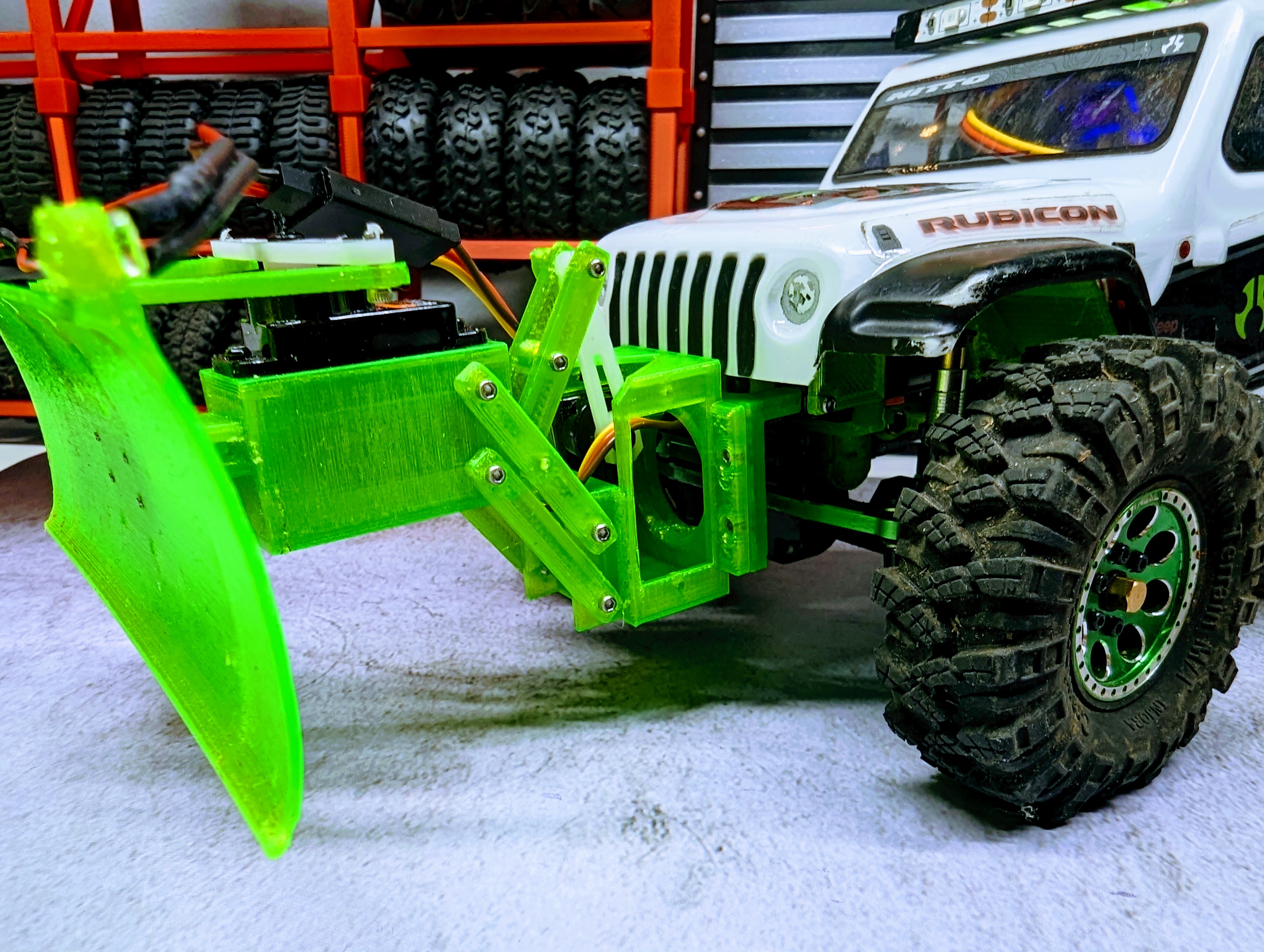 SCX24 - Snowplow with Functional Snow Blade by Chris | Download free ...