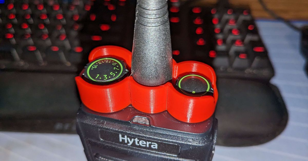 Hytera BD502i 2-way radio knob guard by Starfleet42 | Download free STL ...