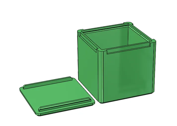 Parametric Snap Lid Box by povsky | Download free STL model ...