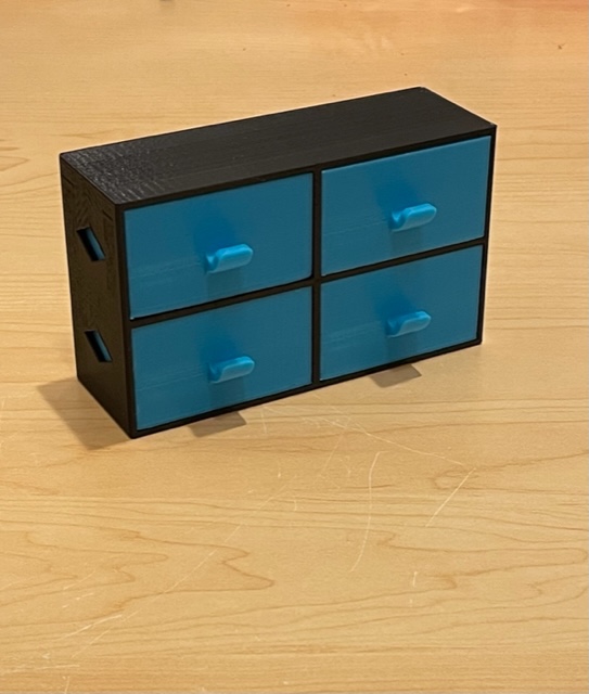 4 Drawer Shelf by Cowen Prints | Download free STL model | Printables.com