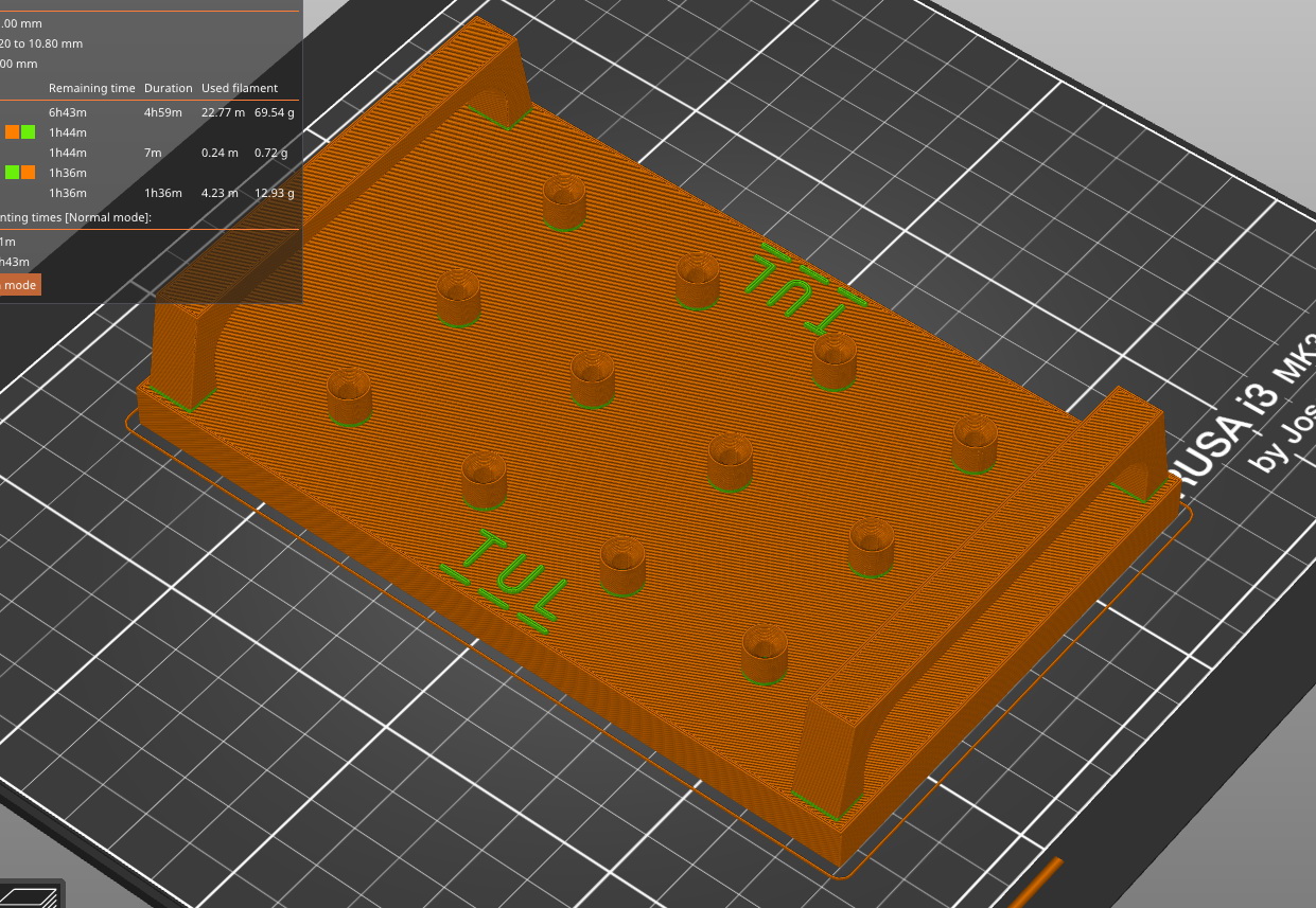 SEM sample holder - Stackable - with TUL Logo (Technical University of ...