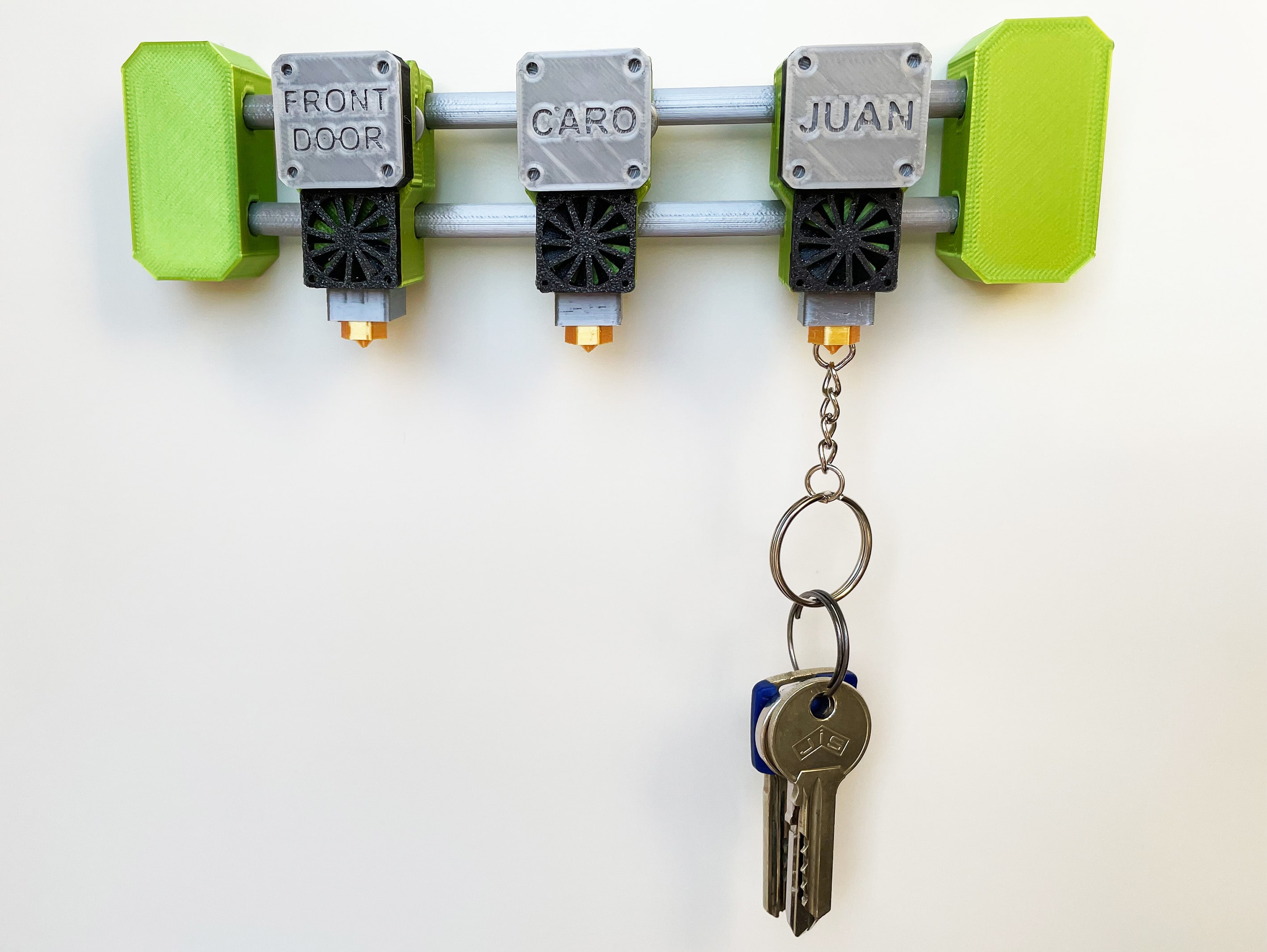 THE X AXIS KEY HOLDER by Filar3D | Download free STL model | Printables.com