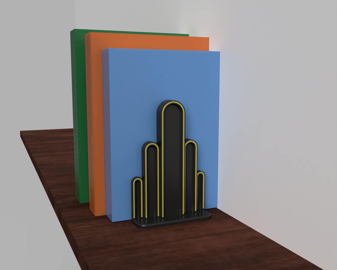 Art deco book stand (Arch) by Pellebeck | Download free STL model ...