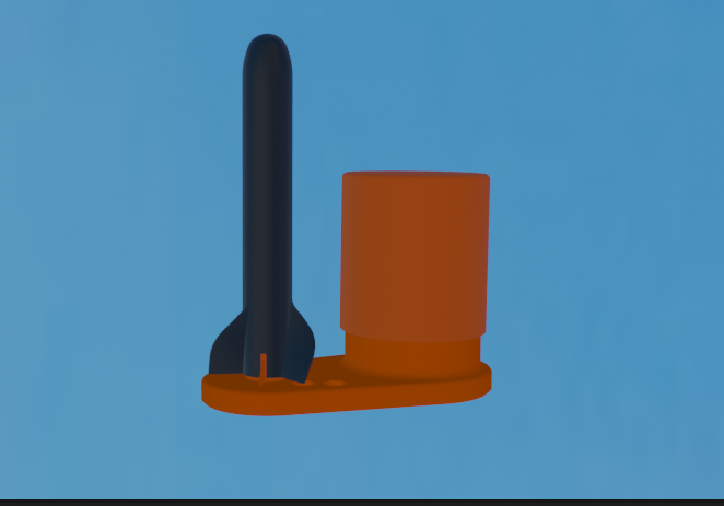 Whamp table rocket by Olegonelove | Download free STL model ...