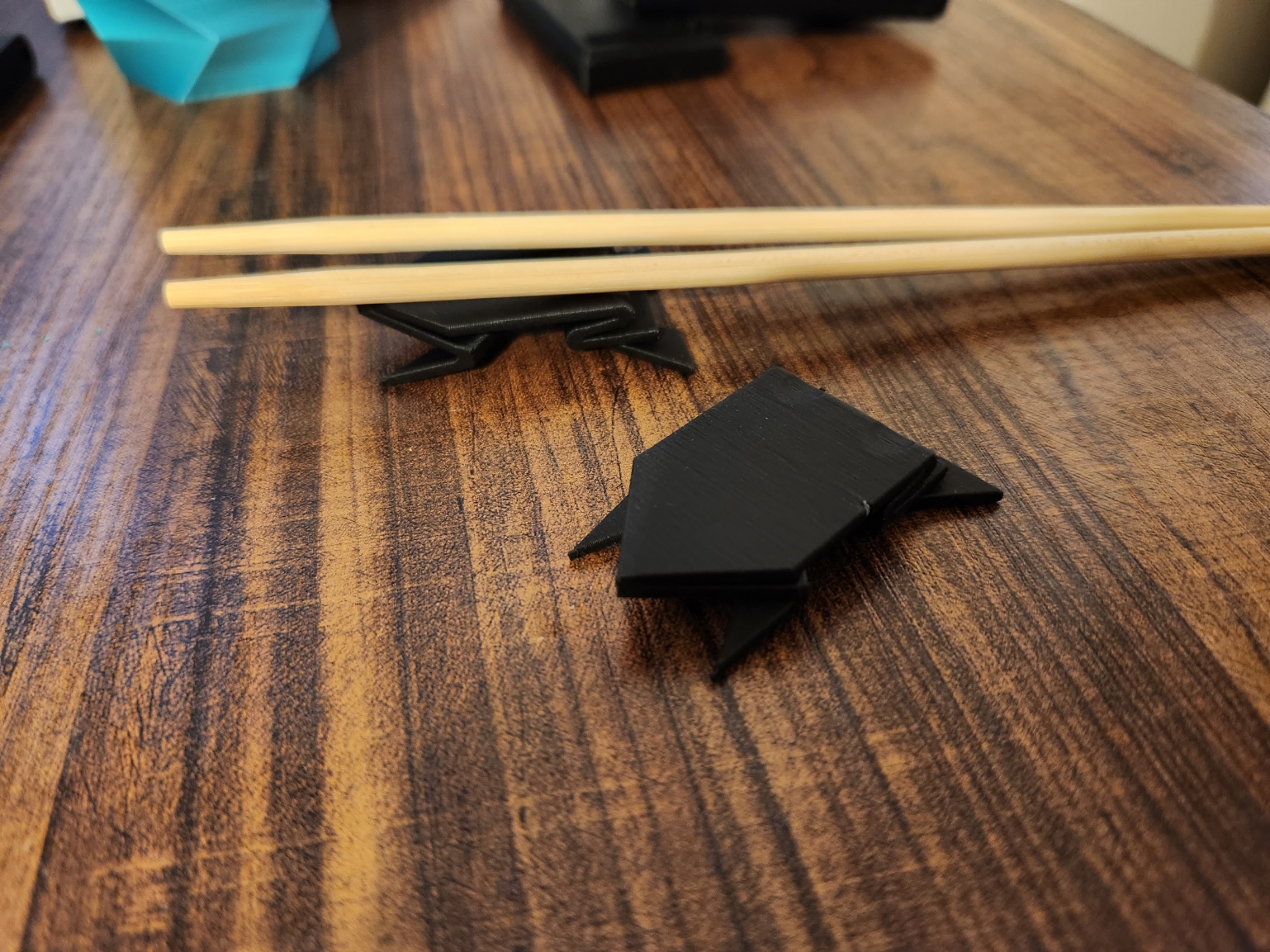 Origami Frog Chopstick Rest by PoseidonDesign | Download free STL model ...
