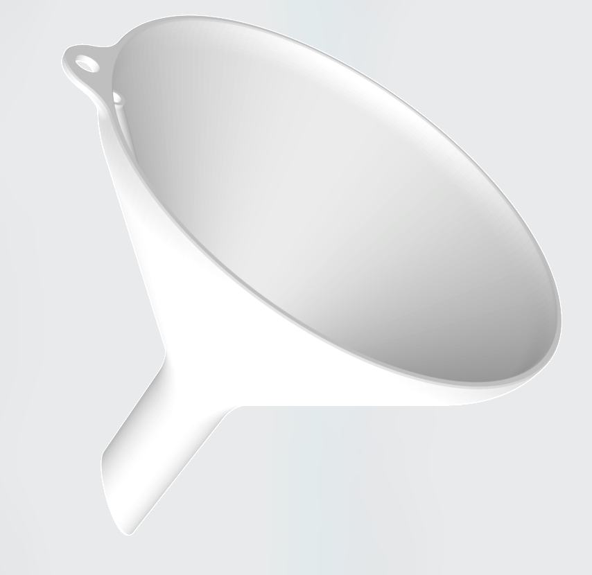 Mini Trichter mit Entlüftung / Mini funnel with vent by Super-KAP ...