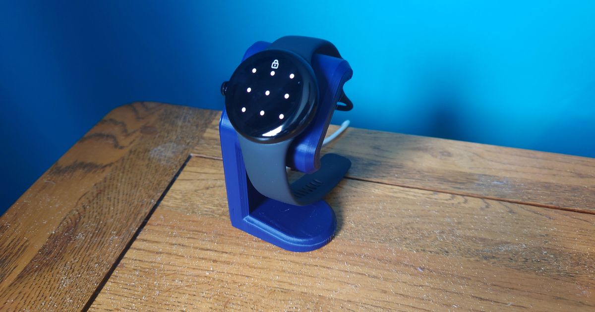 Pixel Watch Stand By Ripe3D by Ripe3D | Download free STL model ...