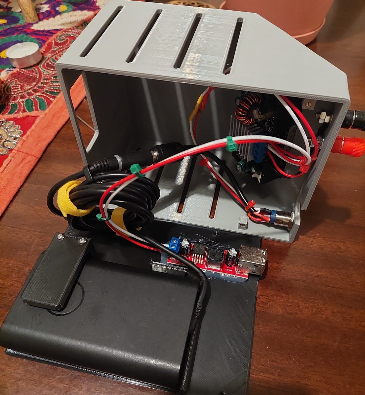 Basic DC bench power supply with USB ports by ThatGuy | Download free ...