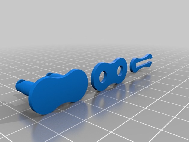 420 roller chain. Modular, with chain lock and sprockets by Hartvik ...