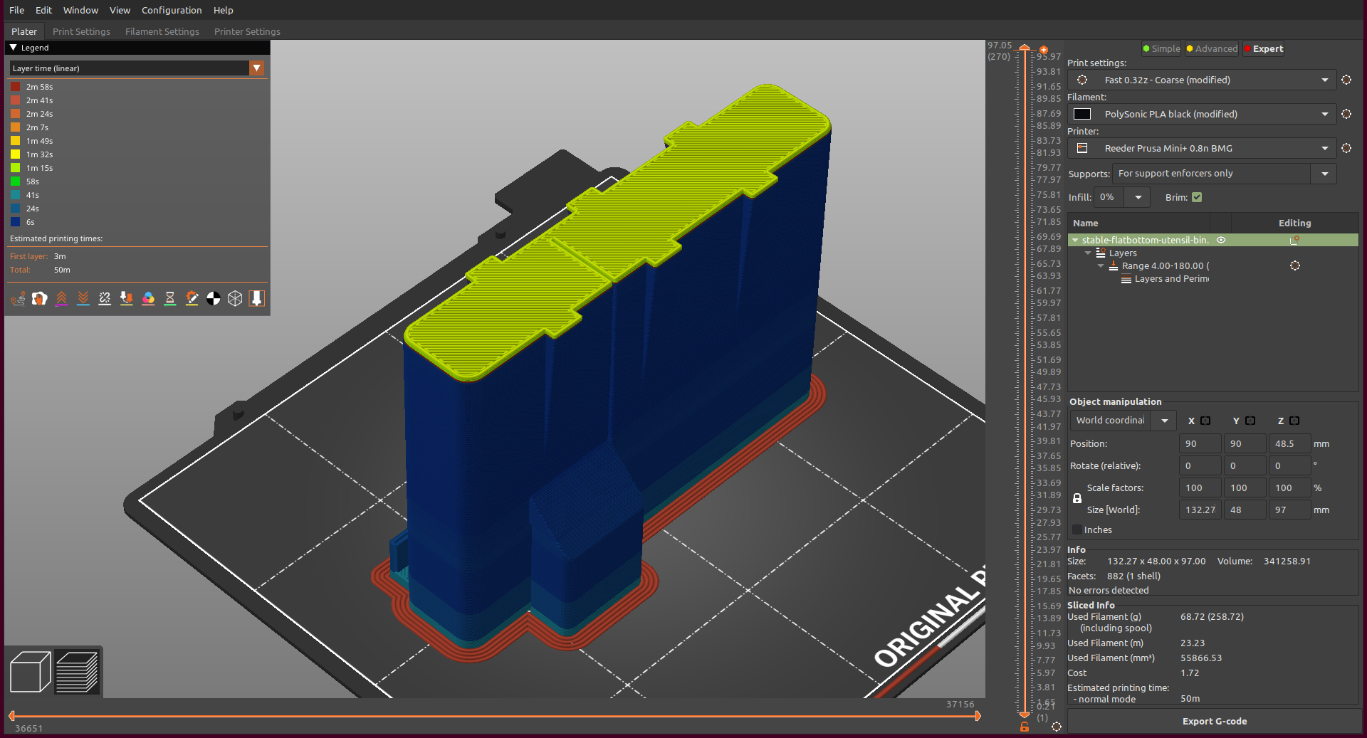 Hangable Bin for Crayons & Stuff by Jérémy Reeder | Download free STL ...