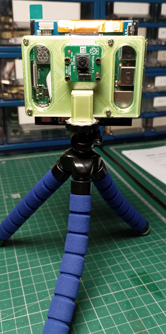 Raspberry PI tripod and camera support by Feiticeir0 | Download free ...