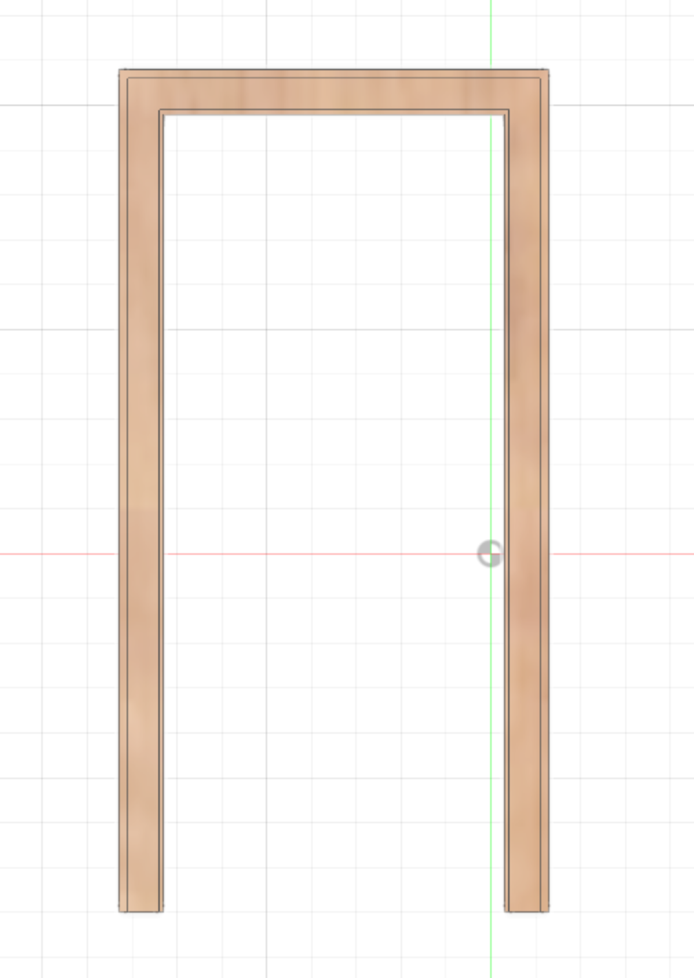 Dollhouse door by fotonoska | Download free STL model | Printables.com