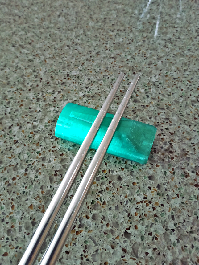 Travel Chopstick Case with Rest by zounds | Download free STL model ...
