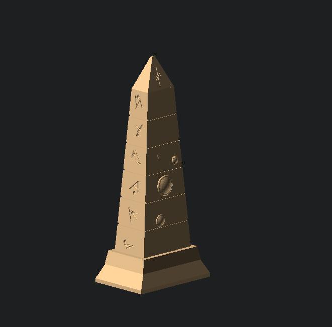 Obelisk - Get your Obel on. by Vendicar Decarian | Download free STL ...