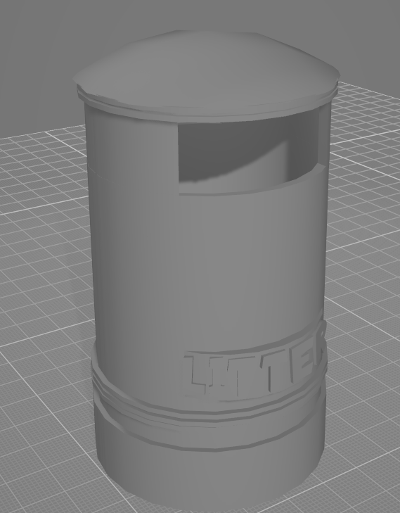 Bin (Roleplay Purposes) by -JKDev- | Download free STL model | Printables.com