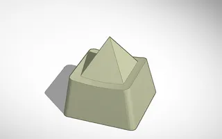 Top Hat MX-Style Keycap by TheYellowDuck | Download free STL model ...