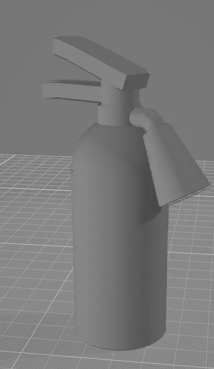 Fire Extinguisher (roleplay purposes) by -JKDev- | Download free STL model | Printables.com