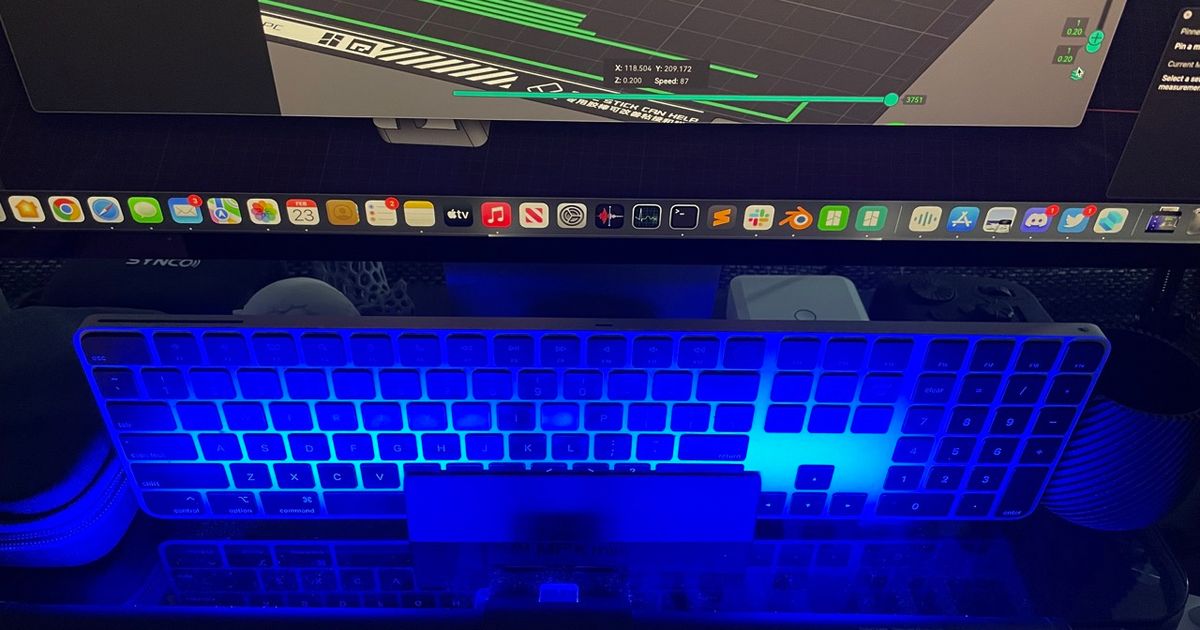 Magic Keyboard Studio Stand by moebis | Download free STL model ...