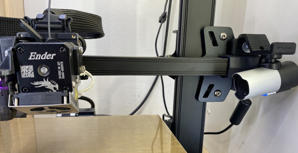 Ender 3 S1 LifeCam Mount by ChrWieg | Download free STL model ...