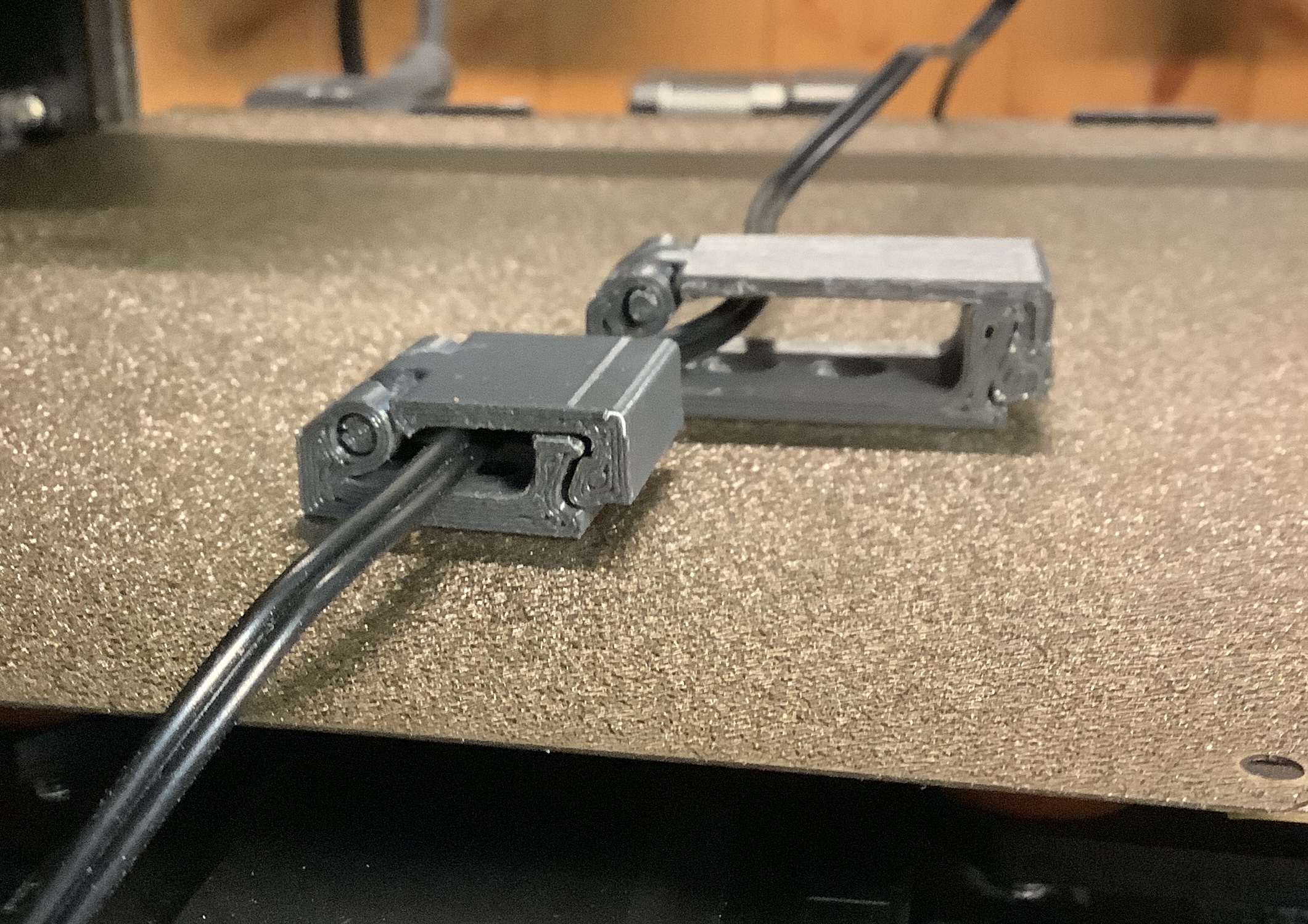 Small hinged cable clip by WhatWouldAnEngineerDo | Download free STL ...