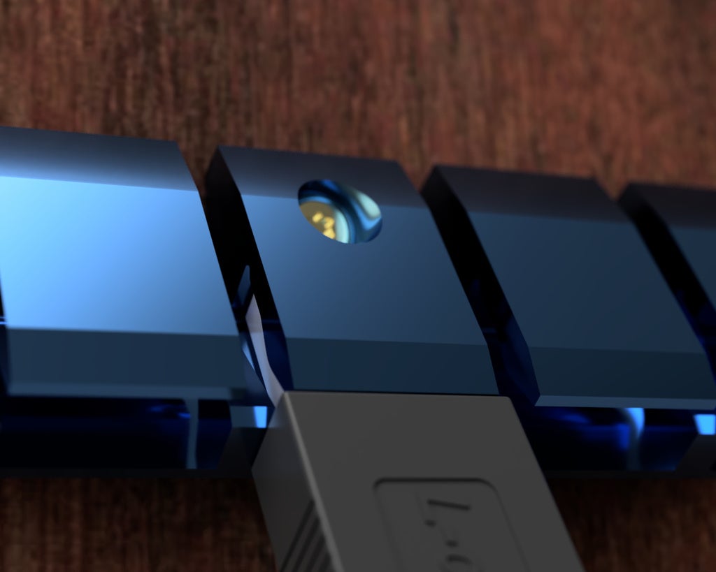 3Dprinted USB Cables Hanger by Kamil Kaleta | Download free STL model ...