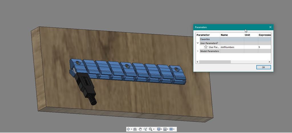 3Dprinted USB Cables Hanger by Kamil Kaleta | Download free STL model ...