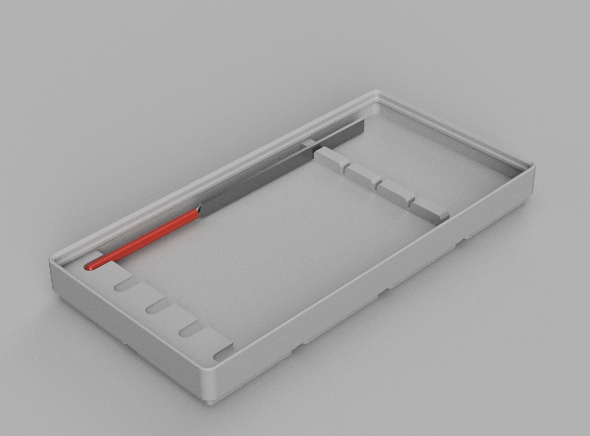 Gridfinity - Stacking Needle File Holders by JohnMartin | Download free ...