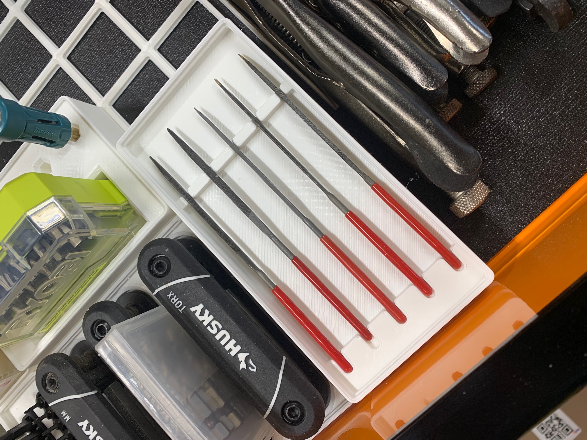 Gridfinity - Stacking Needle File Holders by JohnMartin | Download free ...