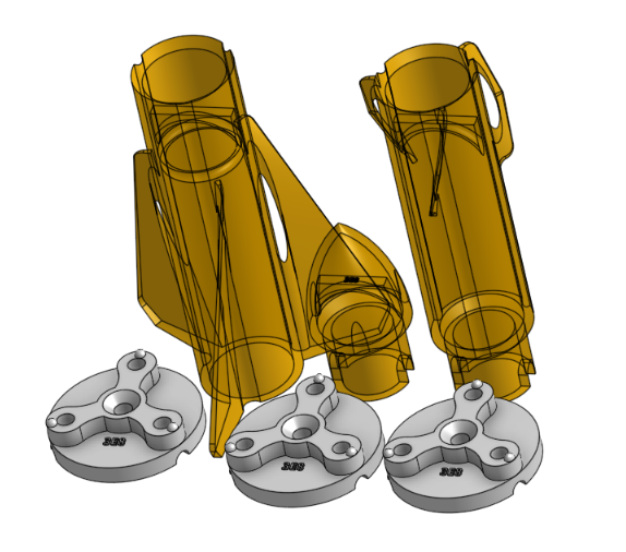 Easy print mini model rocket (for A3 engine) by Julius3E8 | Download ...