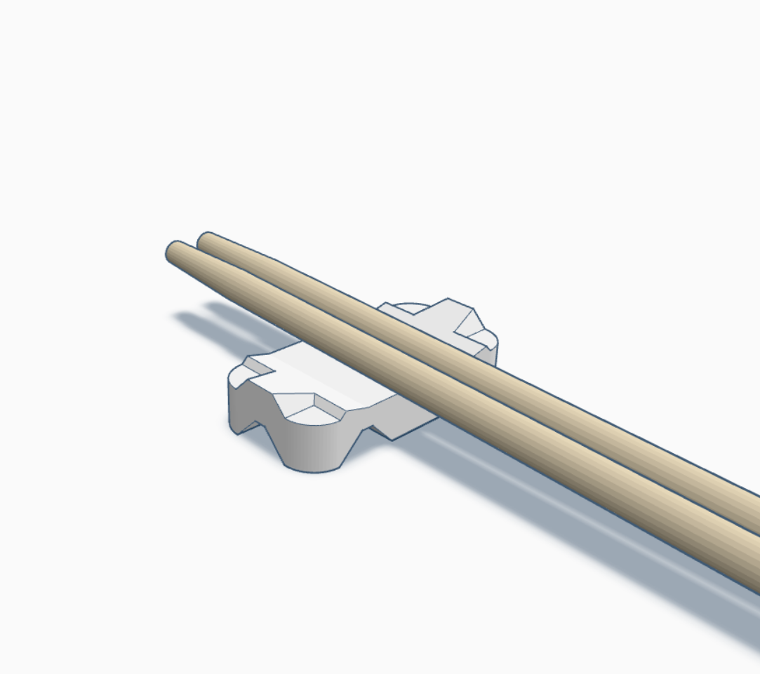 Stackable Chopsticks Stand/Holder by EldarHan | Download free STL model ...