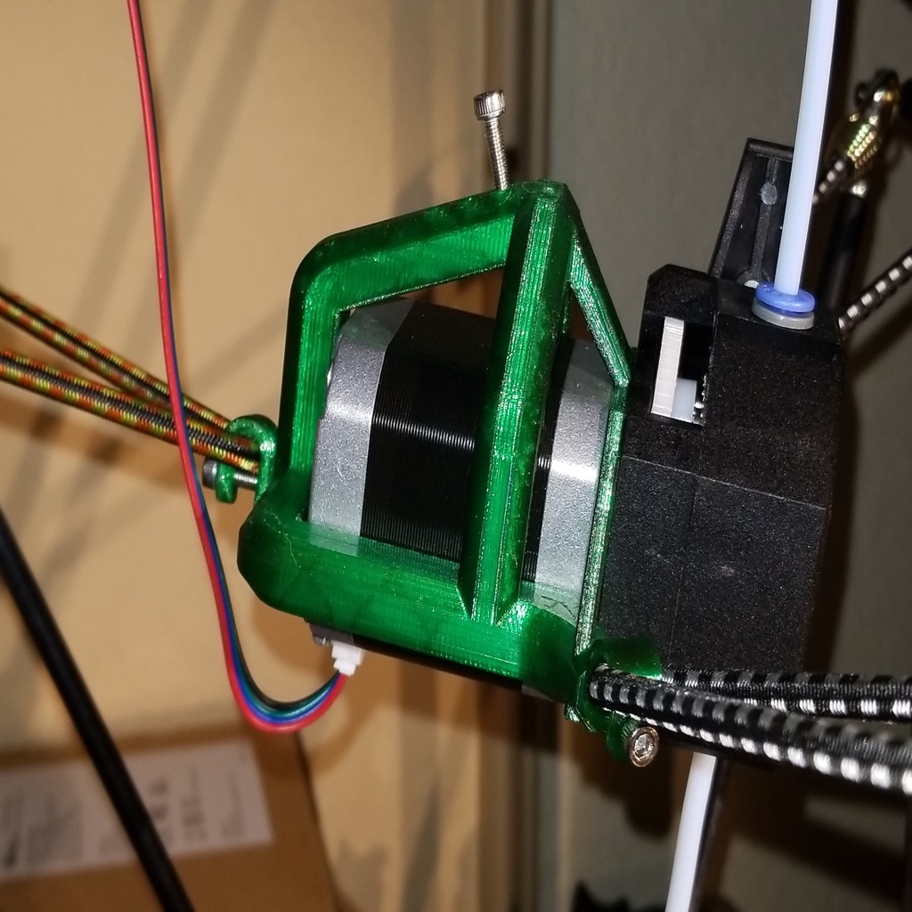 Flying Extruder for Kossel w/stock motor by glabifrons | Download free ...