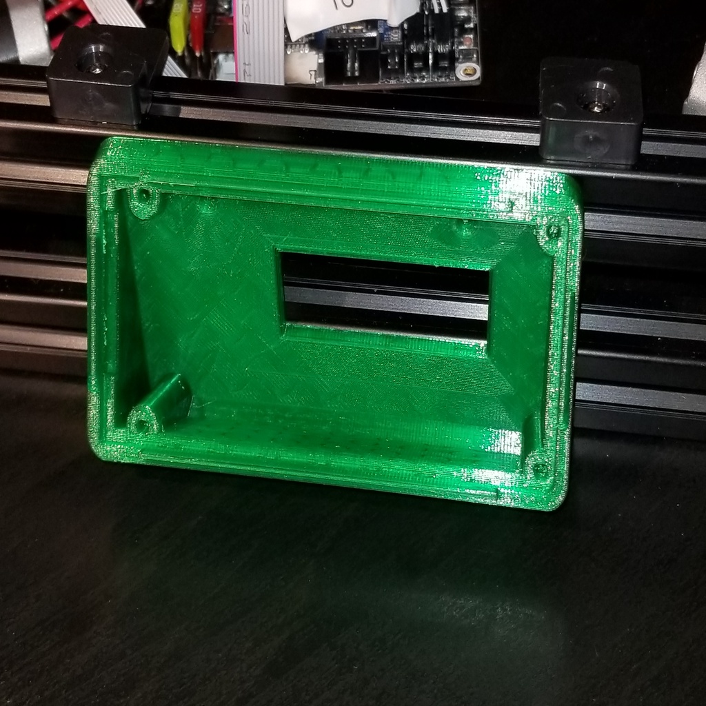 FYSETC 12864Mini V2.1 B mount w/snap-on faceplate for Kossel Delta by ...