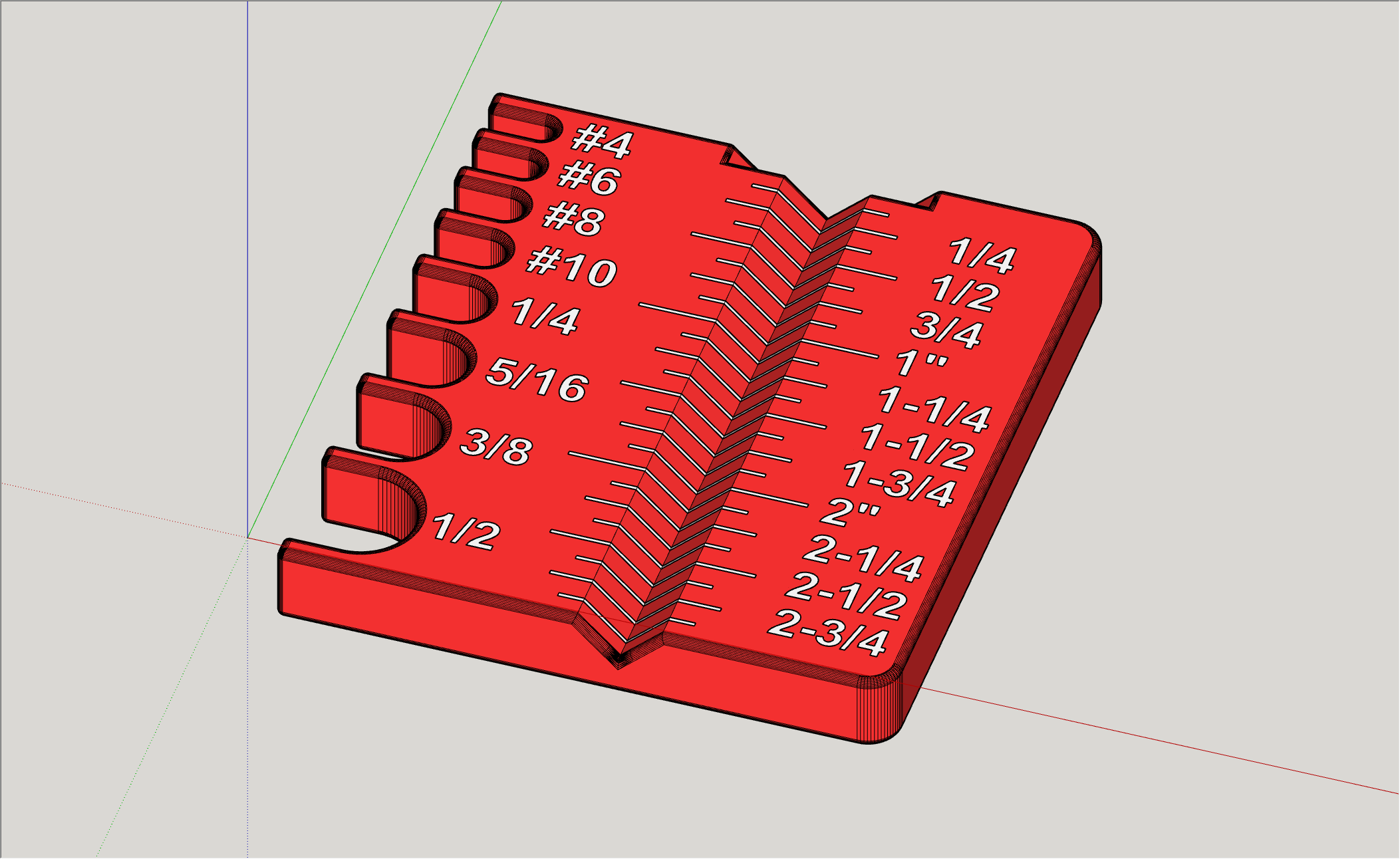 Imperial Screw Gauge (MMU version) by MarcElbichon | Download free STL ...