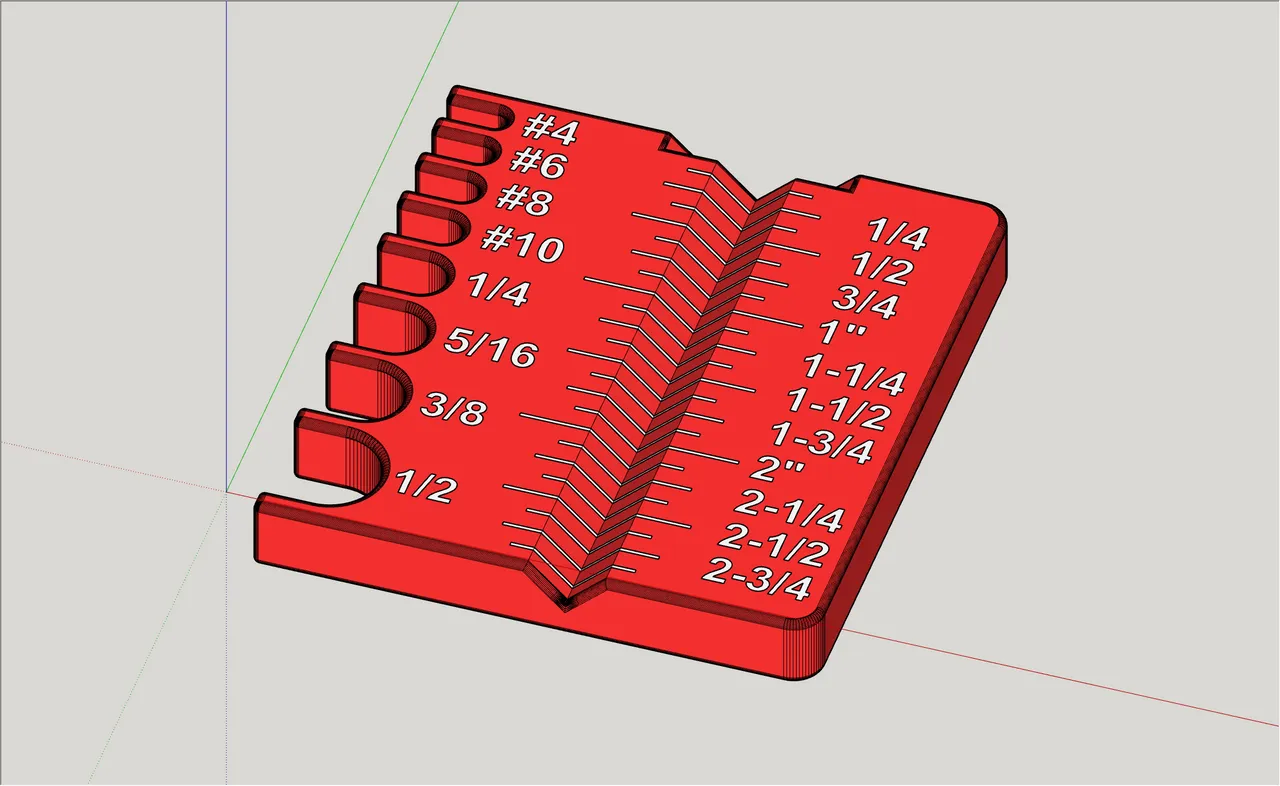 Imperial Screw Gauge (MMU version) by MarcElbichon | Download free STL ...