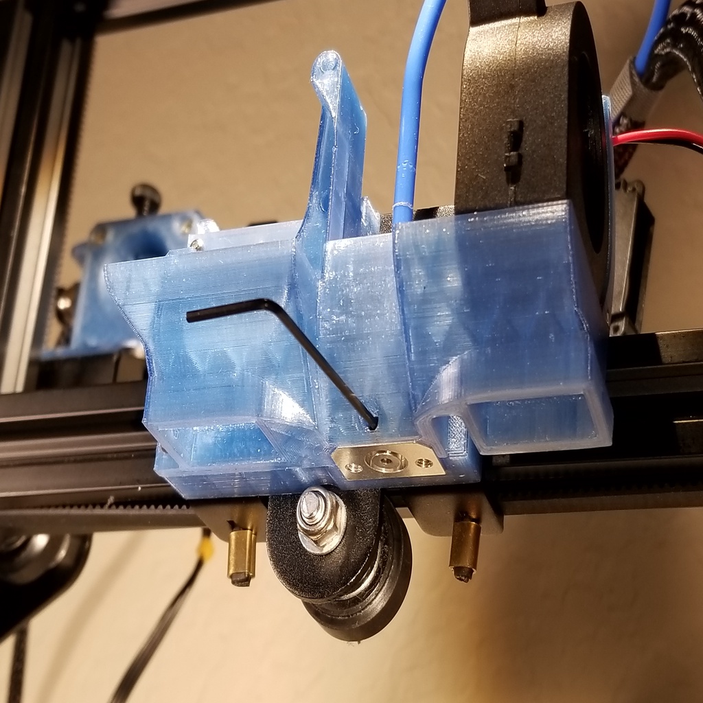 QMB Ender 3 Microswiss (clone) hot-end and part cooler by glabifrons ...