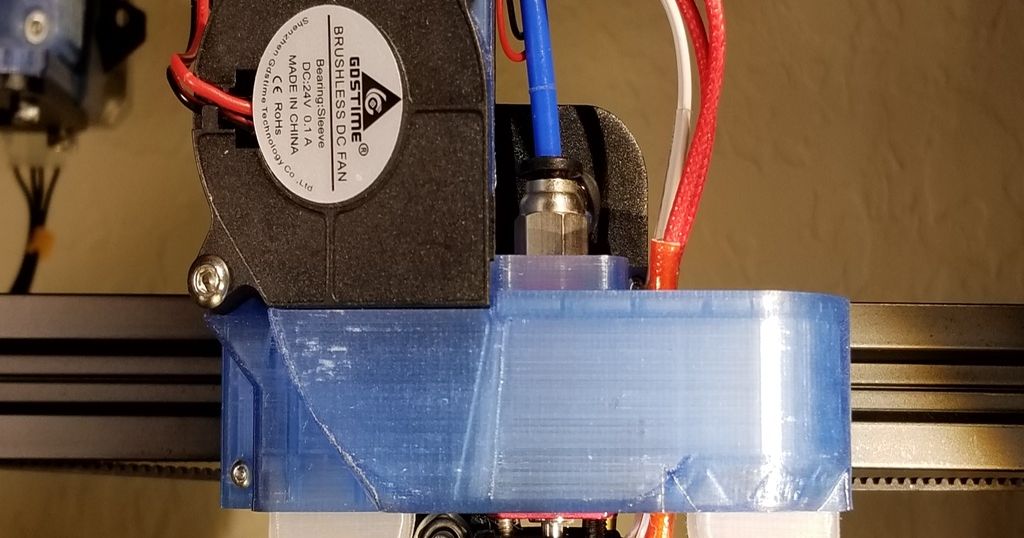 QMB Ender 3 hot-end and part cooler by glabifrons | Download free STL ...