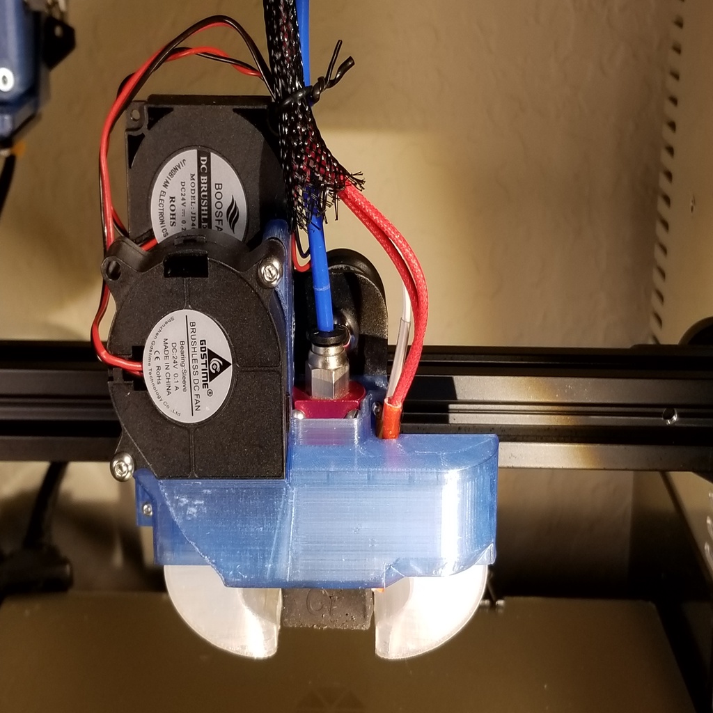 QMB Ender 3 hot-end and part cooler by glabifrons | Download free STL ...