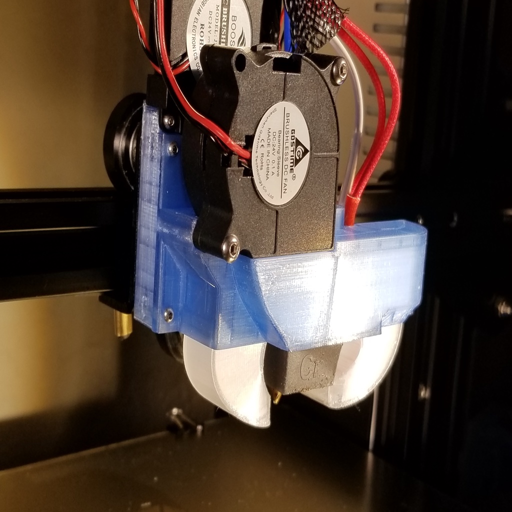 QMB Ender 3 hot-end and part cooler by glabifrons | Download free STL ...