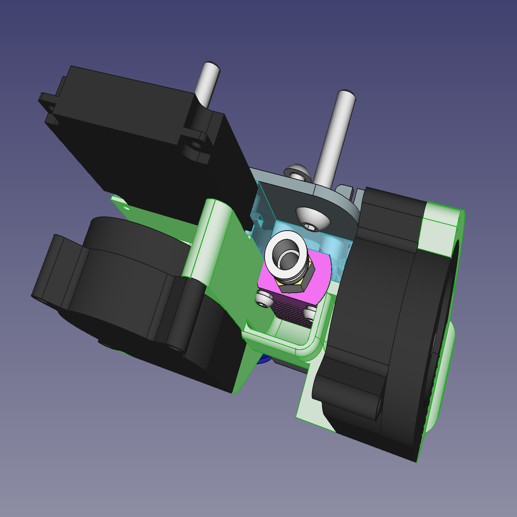 QMB Ender 3 hot-end and part cooler by glabifrons | Download free STL ...