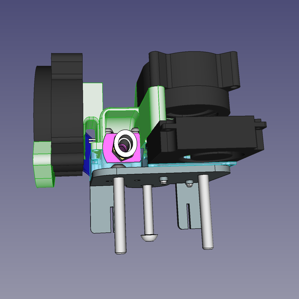 QMB Ender 3 hot-end and part cooler by glabifrons | Download free STL ...