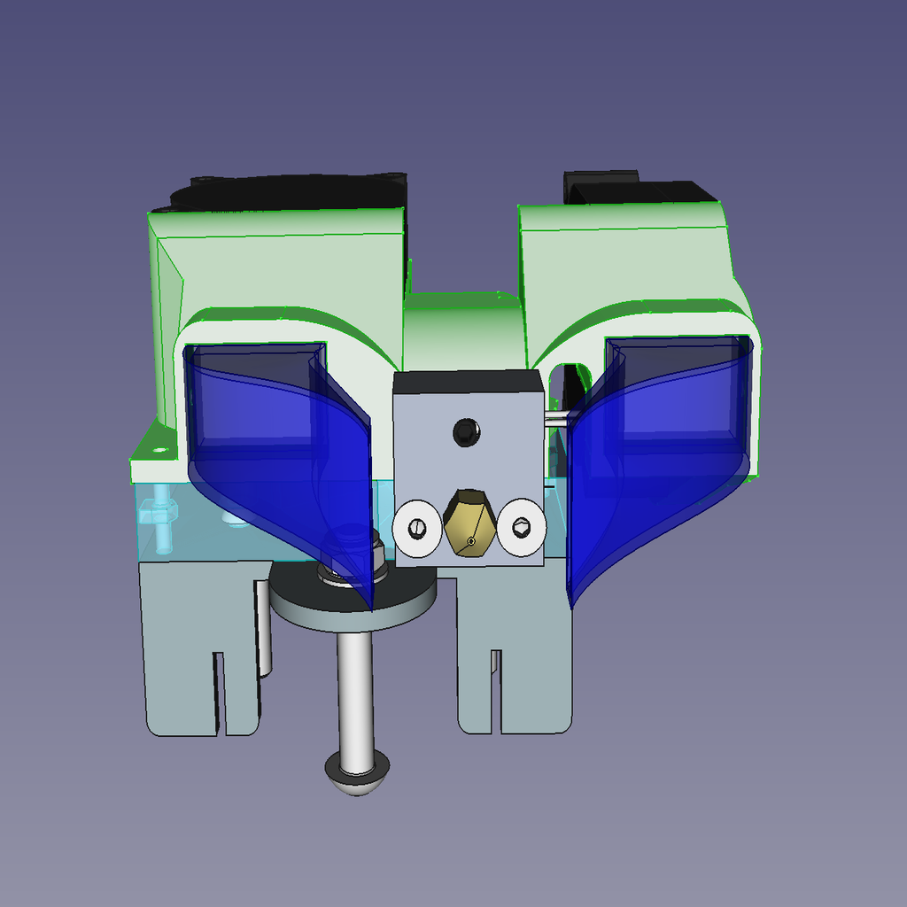 QMB Ender 3 hot-end and part cooler by glabifrons | Download free STL ...